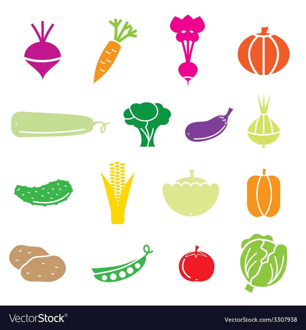 Vegetables Royalty Free Vector Image - VectorStock