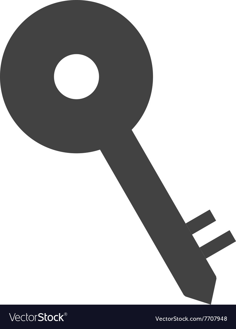 Key i Royalty Free Vector Image - VectorStock