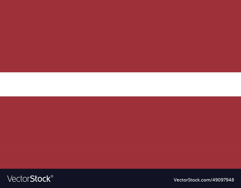 Latvia national flag Royalty Free Vector Image