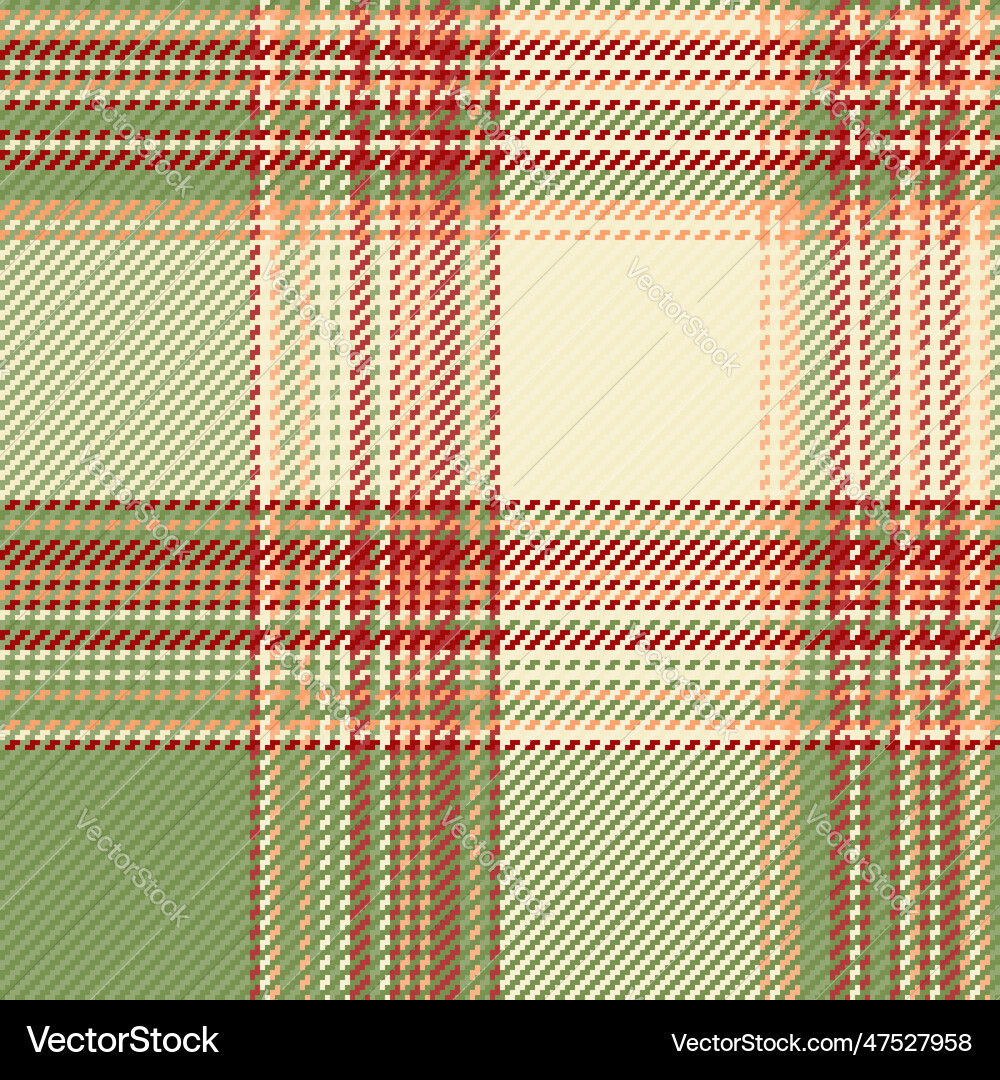 Plaid check fabric of texture textile Royalty Free Vector