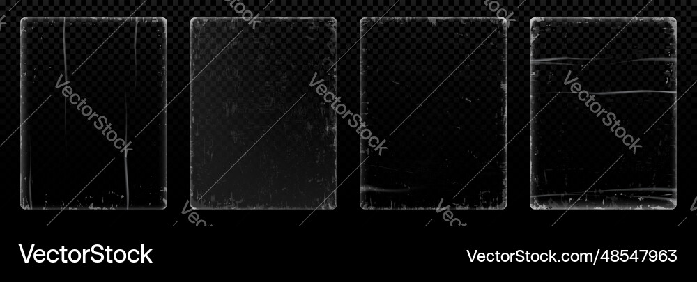 Old vintage paper cover overlay vertical frame Vector Image