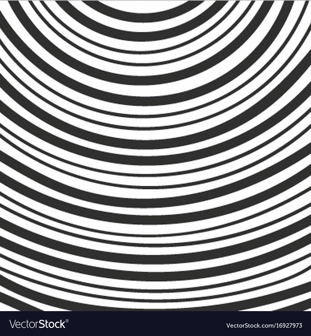 Abstract Monochrome Hand Drawn Doodle Pattern Vector Image