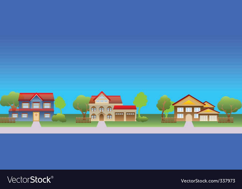 Town Royalty Free Vector Image - VectorStock