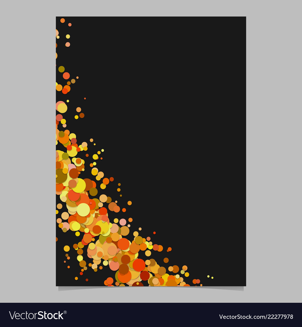 Blank curved abstract scattered confetti dot Vector Image Blank curved abstract scattered confetti dot Vector Image