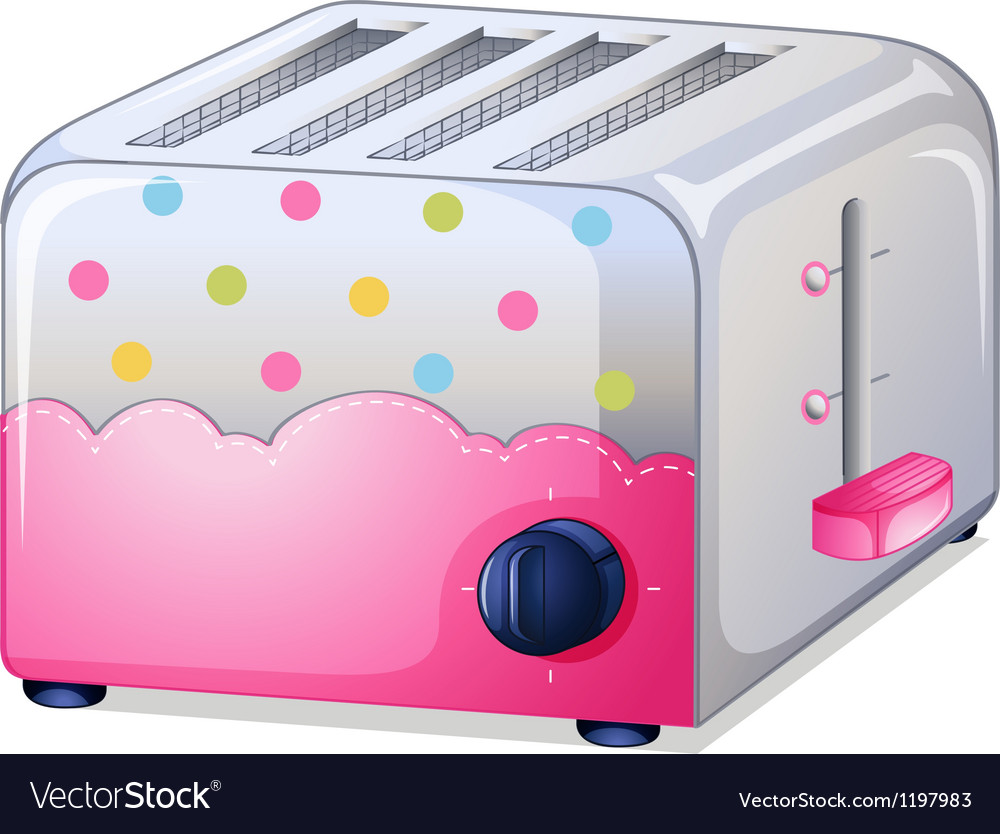 A toaster Royalty Free Vector Image - VectorStock