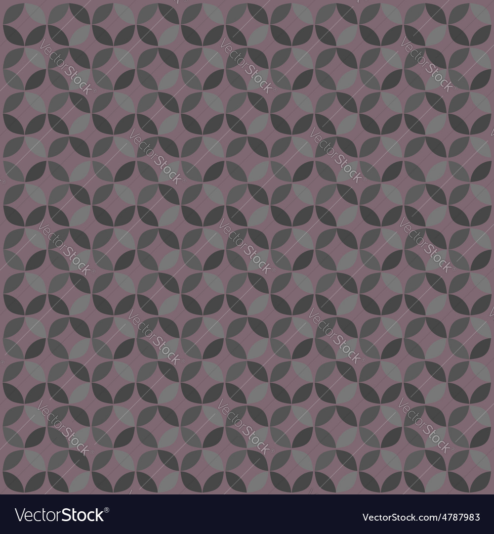 Geometric circle pattern Royalty Free Vector Image