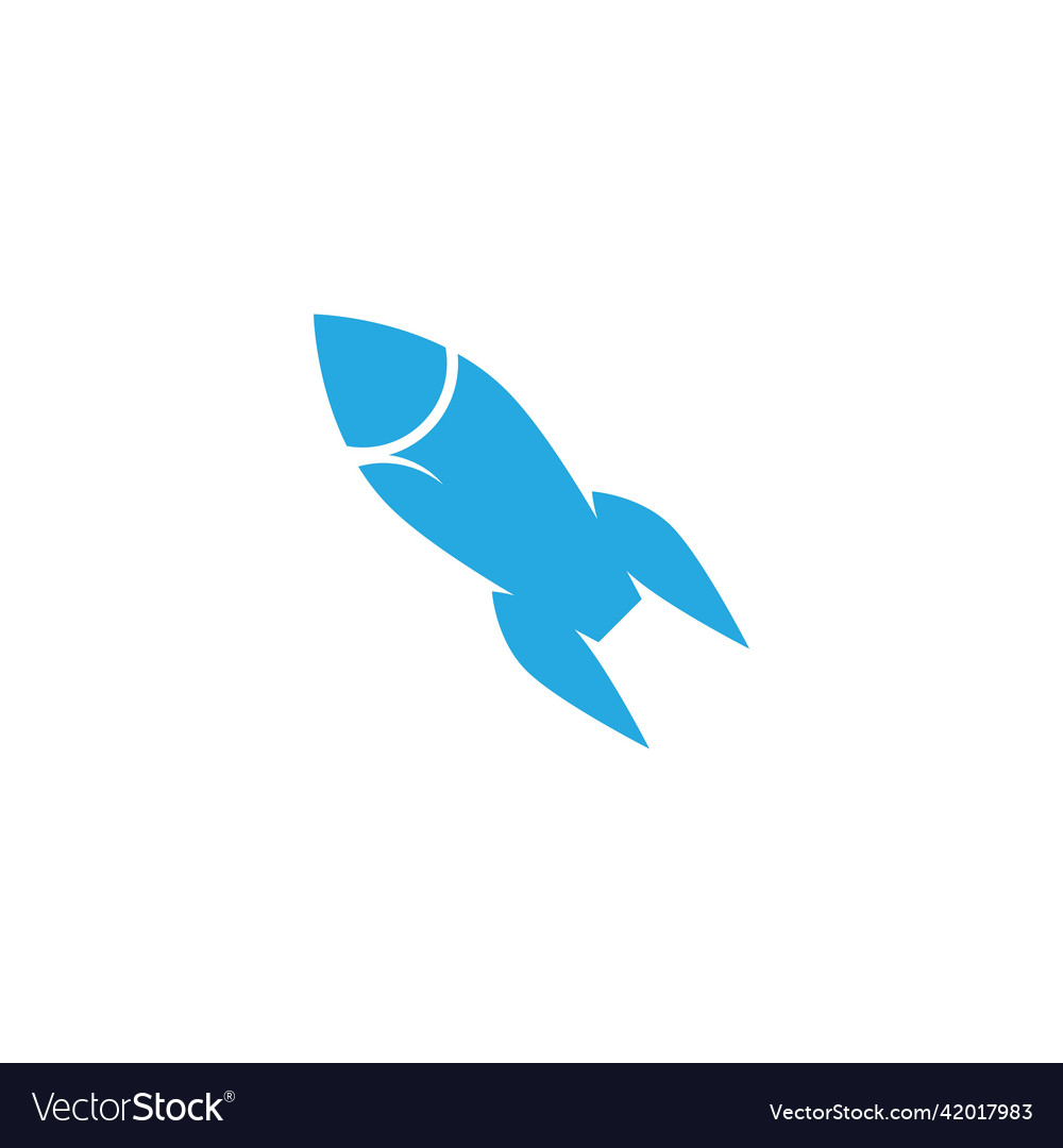 Rocket logo Royalty Free Vector Image - VectorStock