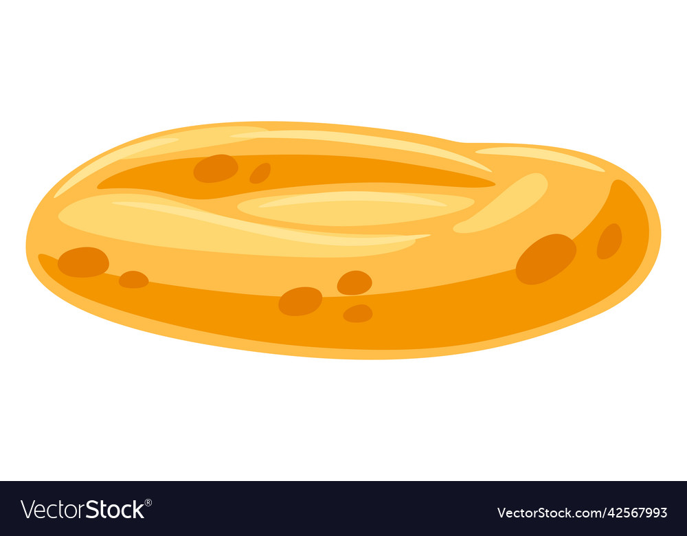 Fresh flatbread image Royalty Free Vector Image