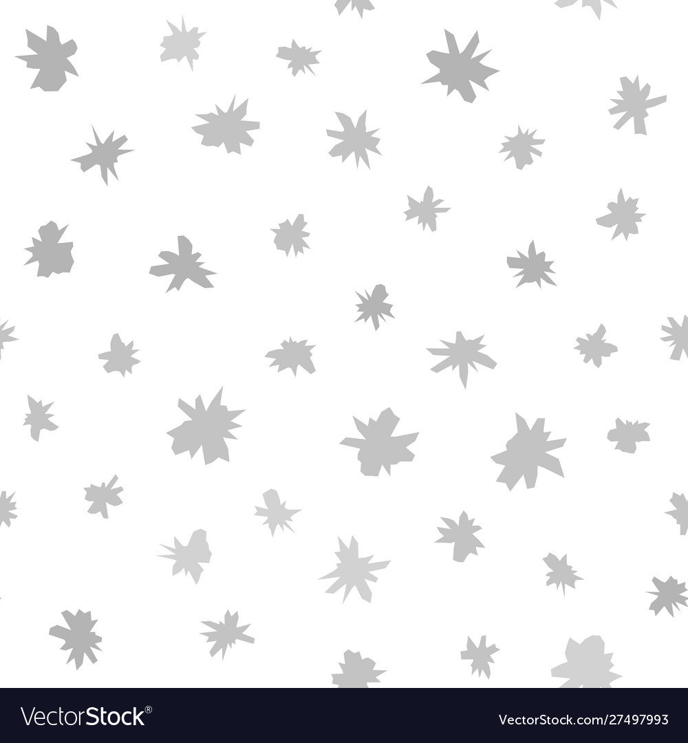 Gray flower pattern seamless background Royalty Free Vector
