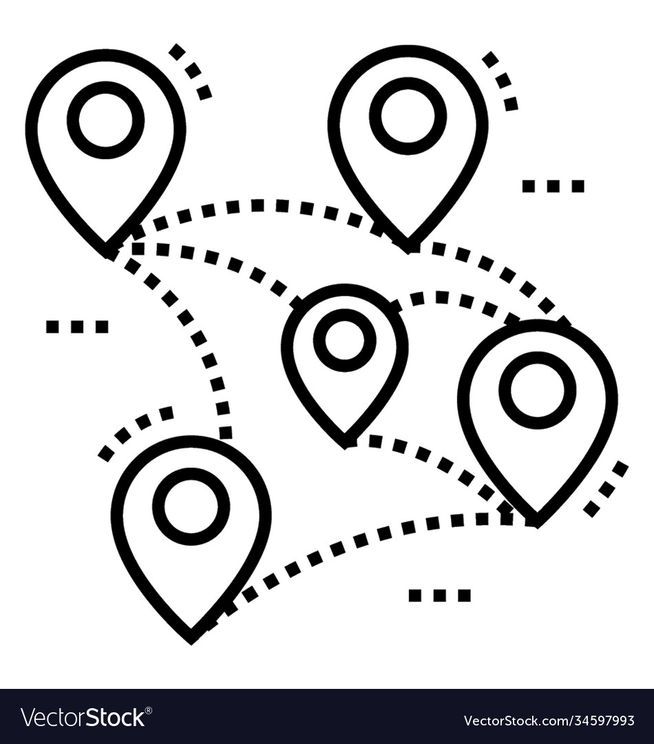 Location Royalty Free Vector Image - VectorStock