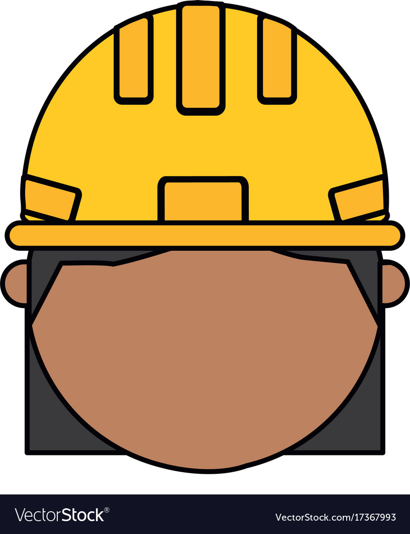 Man construction worker Royalty Free Vector Image