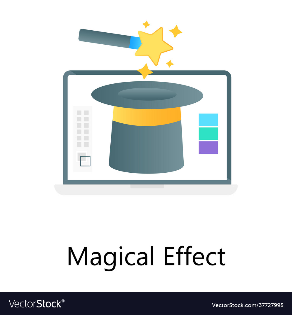 Magical effect Royalty Free Vector Image - VectorStock