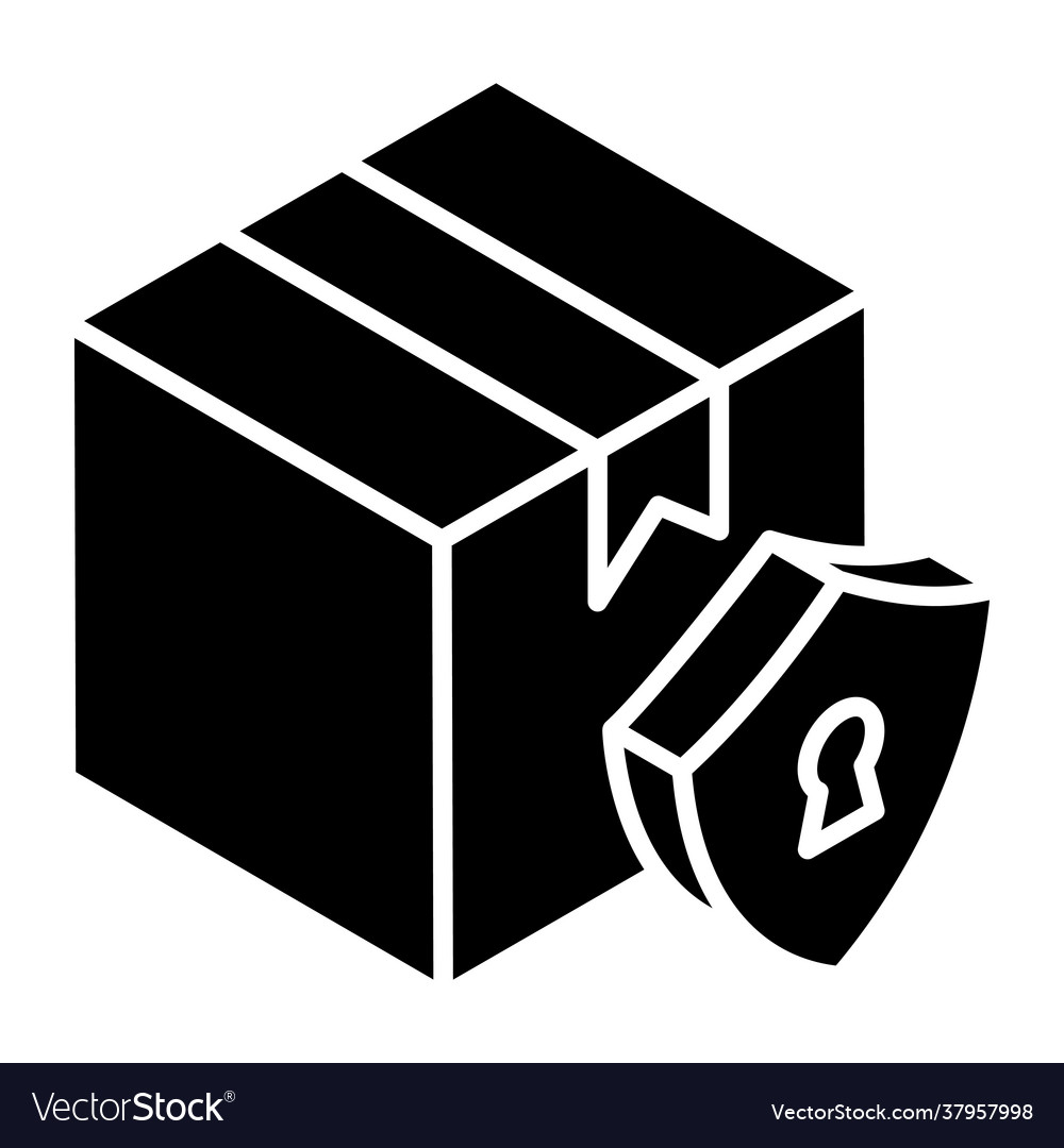 Secure parcel Royalty Free Vector Image - VectorStock
