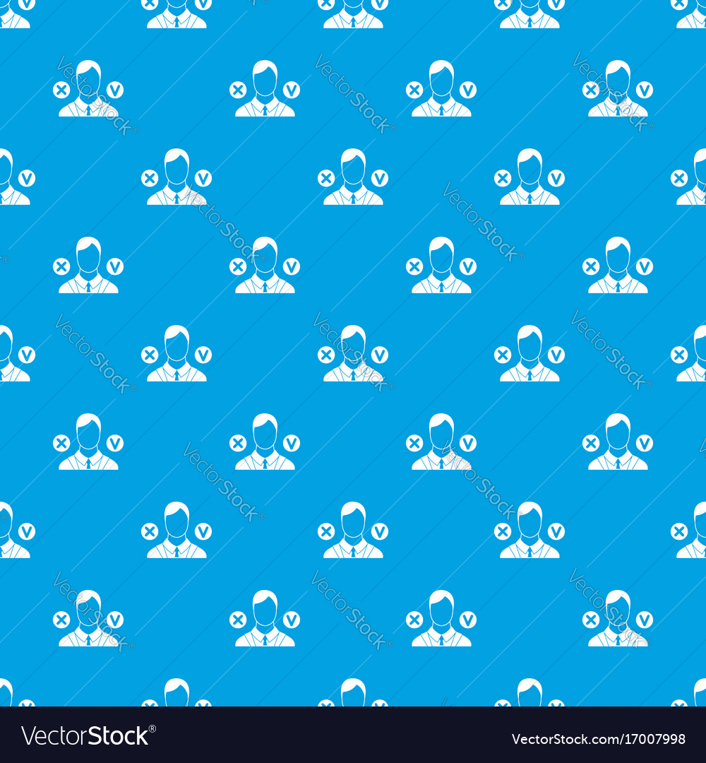 Selection pattern seamless blue Royalty Free Vector Image