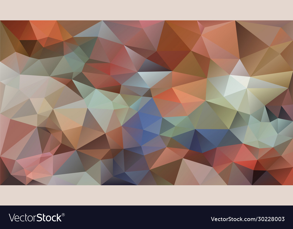 Abstract irregular polygon background variegated Vector Image
