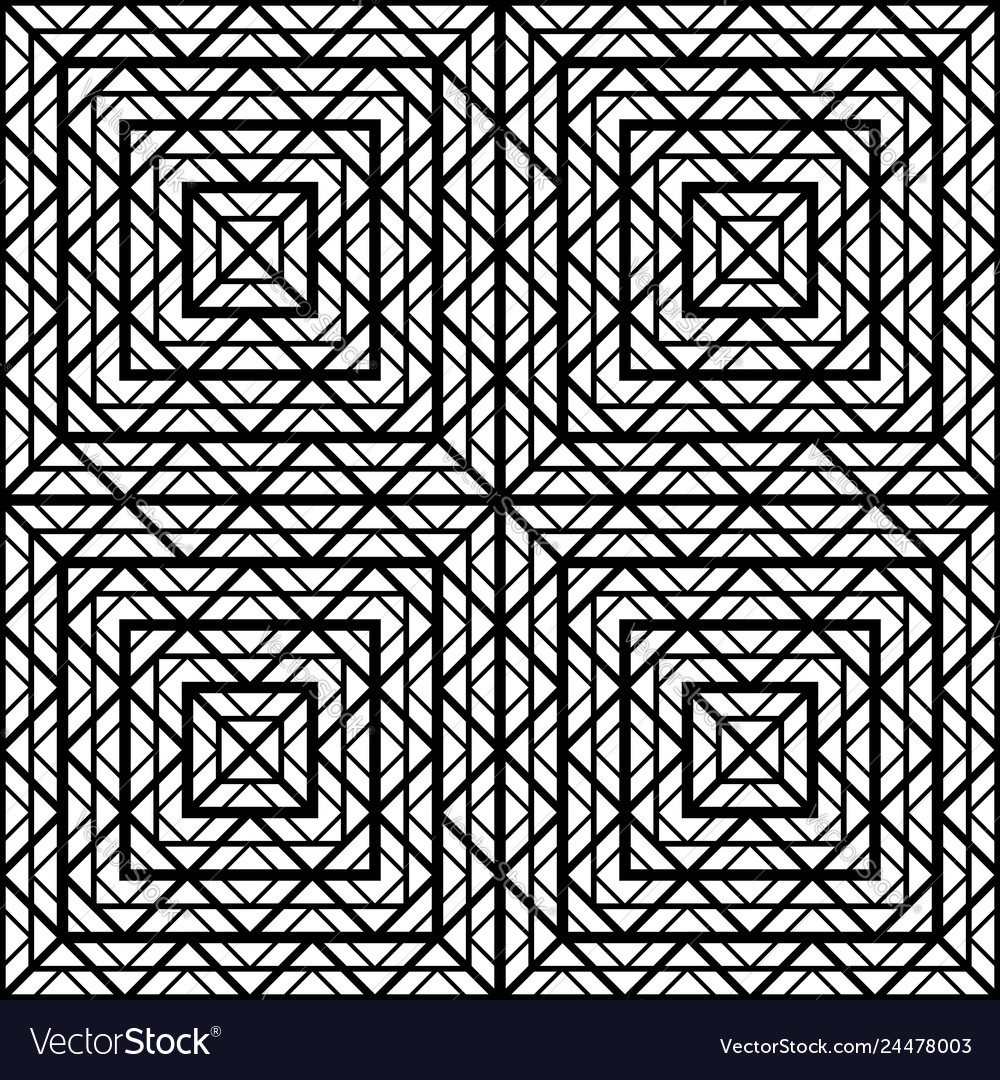 Design seamless monochrome grating pattern Vector Image