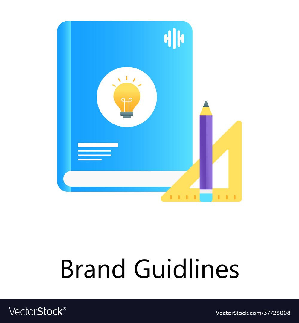 Brand guidelines Royalty Free Vector Image - VectorStock