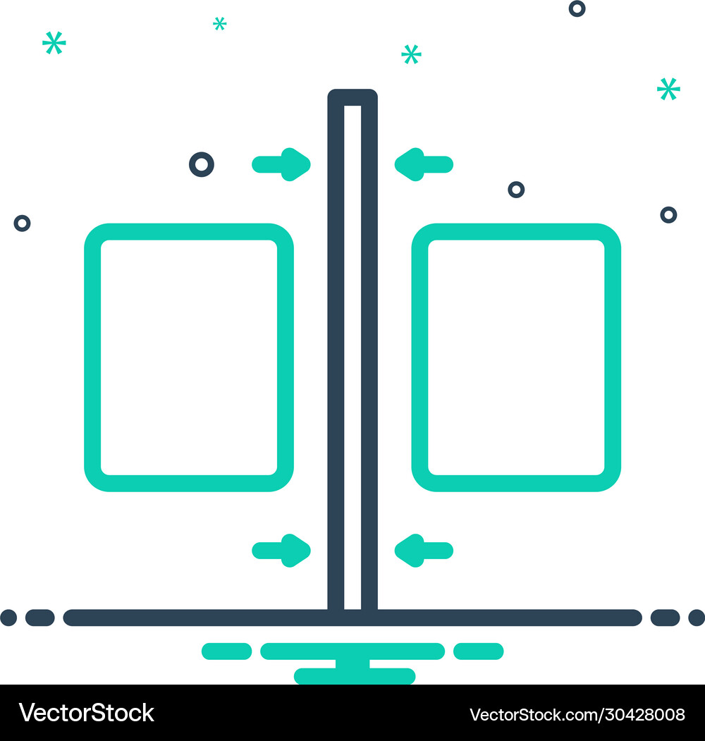 Thin Royalty Free Vector Image - VectorStock