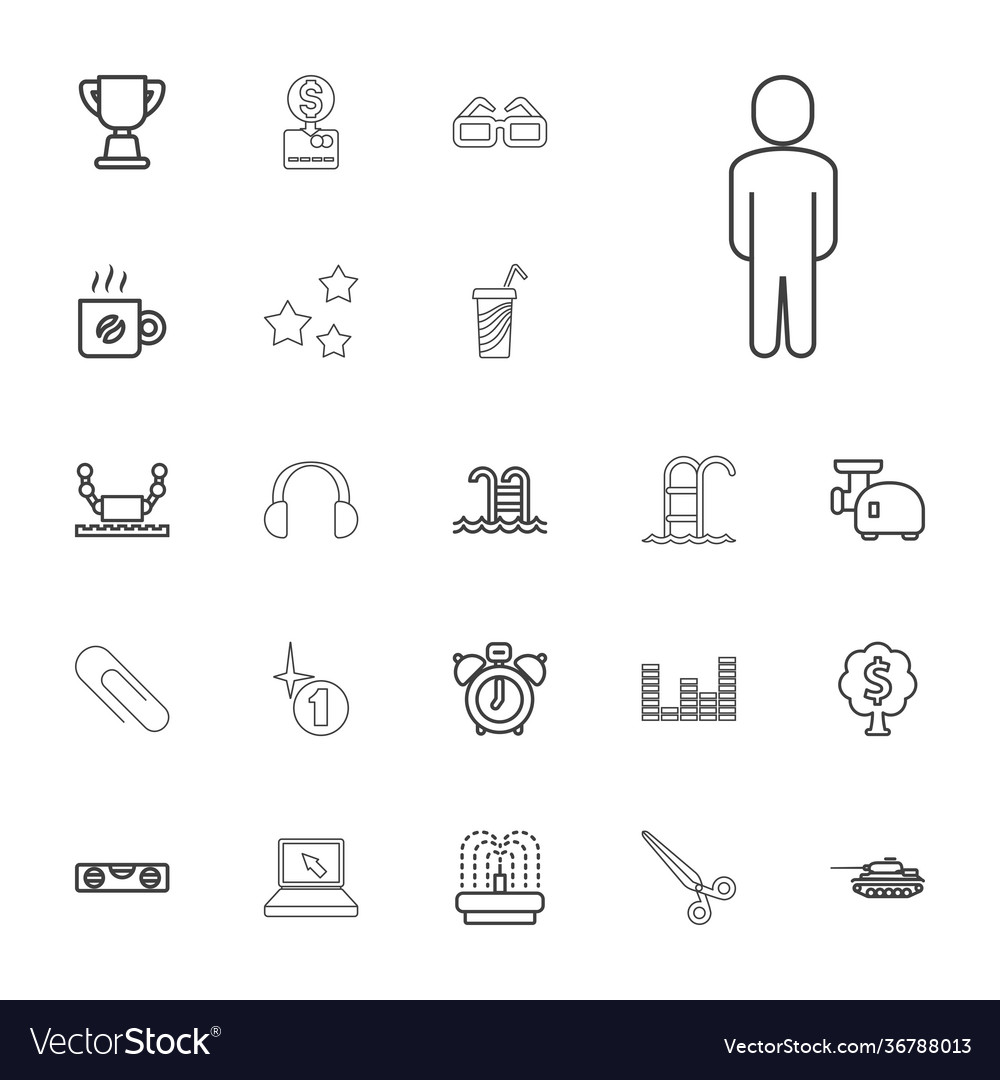 22 design icons Royalty Free Vector Image - VectorStock