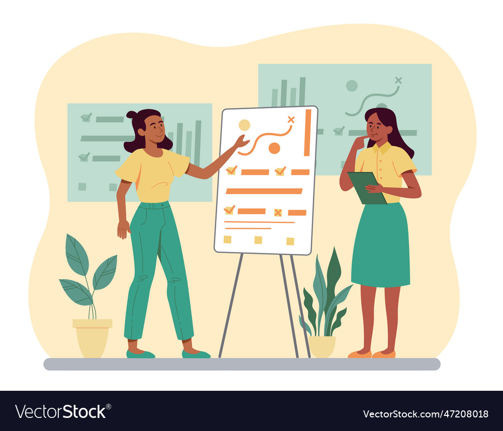 Action plan concept Royalty Free Vector Image - VectorStock