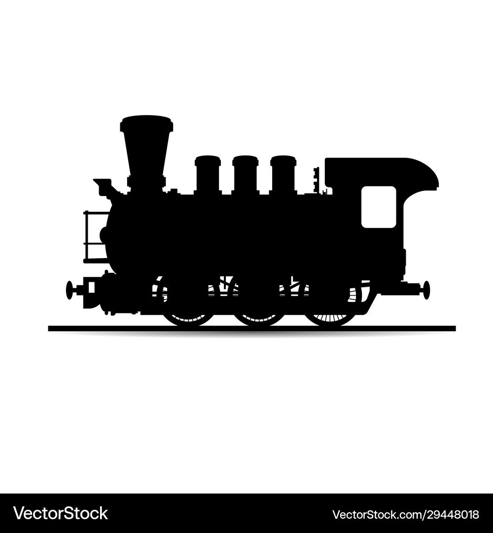 Train Engine Silhouette