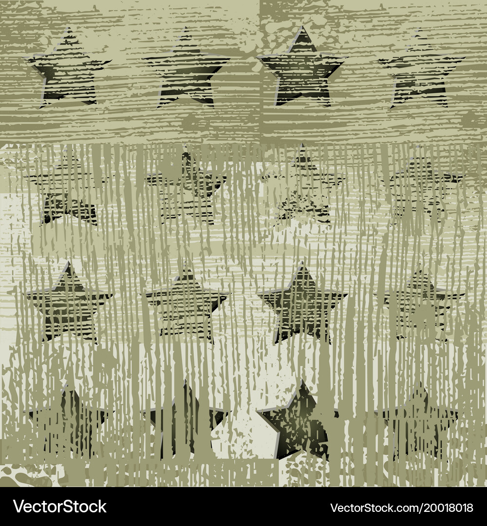 Military style background with stars Royalty Free Vector