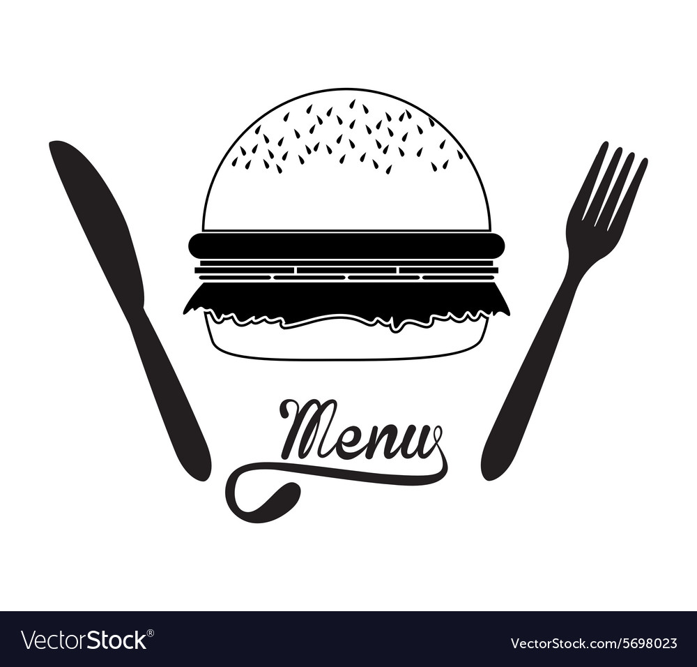 Menu design Royalty Free Vector Image - VectorStock