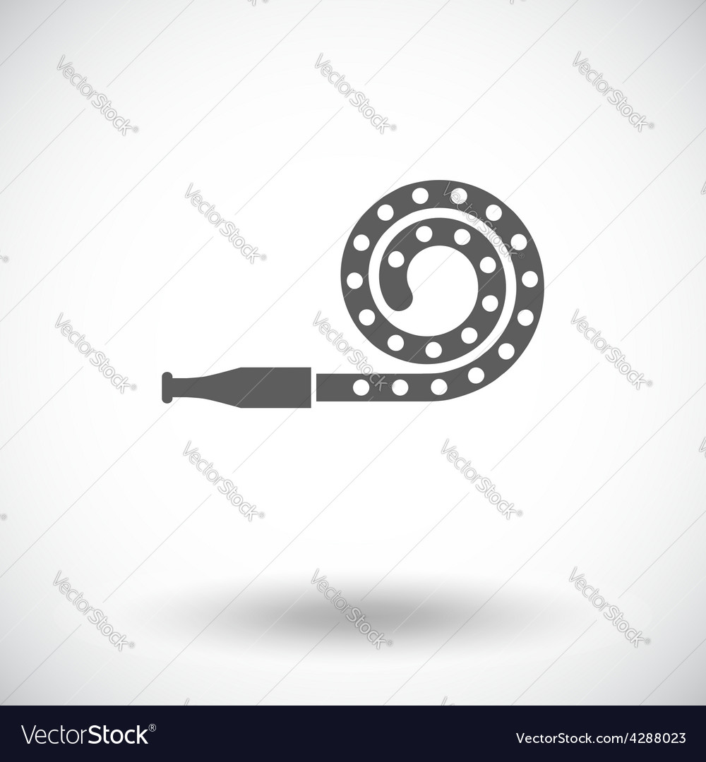 Party blower Royalty Free Vector Image - VectorStock