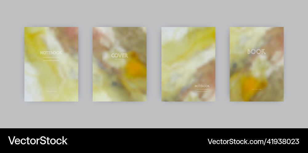 Set of cover templates Royalty Free Vector Image