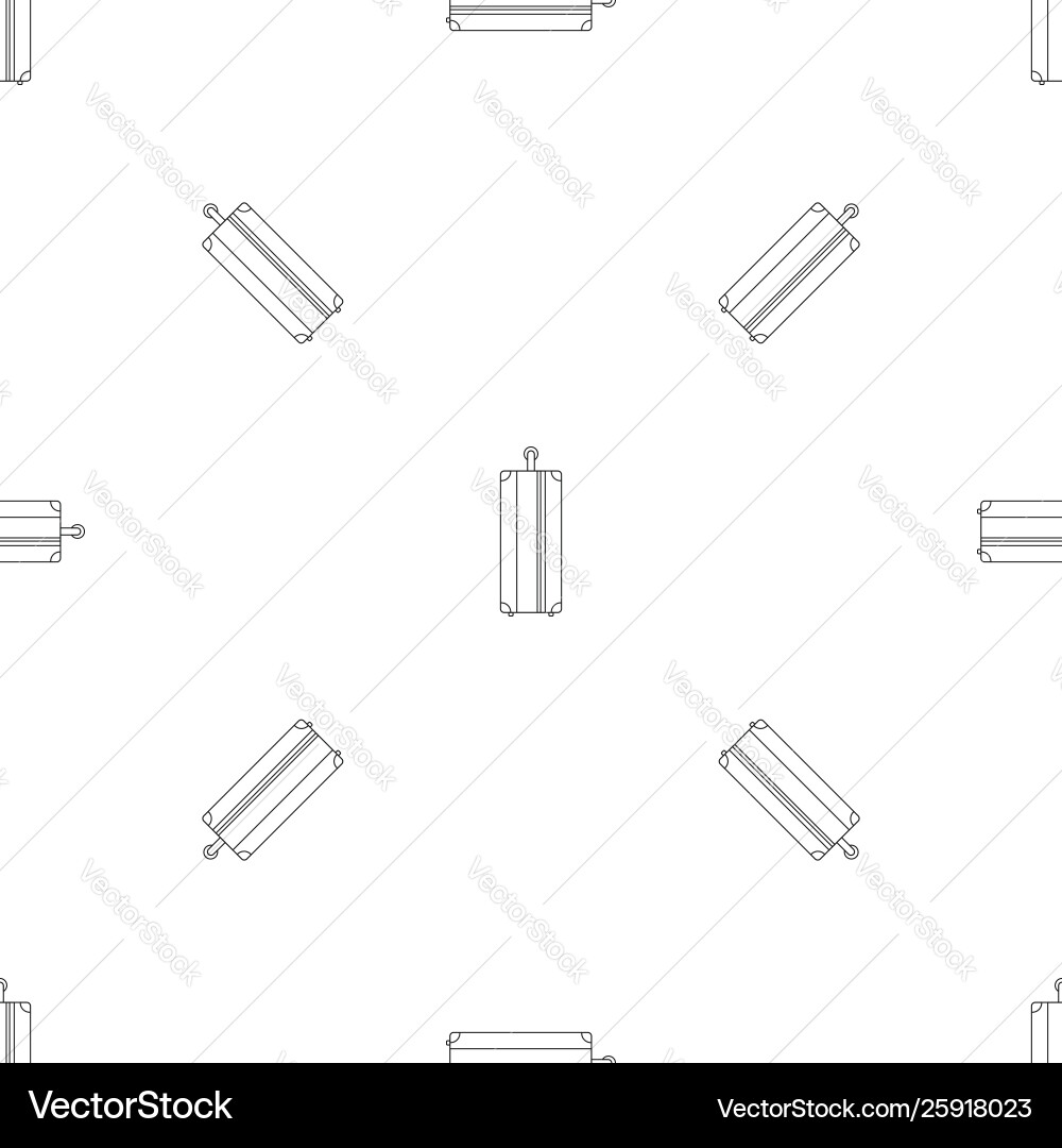 Side travel bag pattern seamless Royalty Free Vector Image