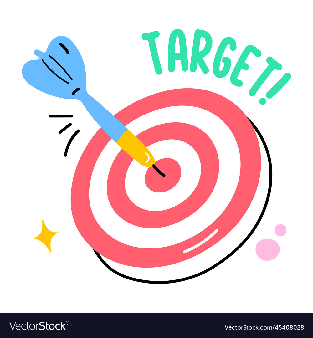 Target Royalty Free Vector Image - VectorStock
