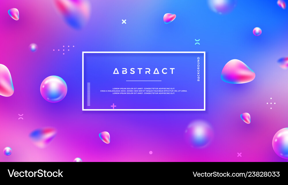 Abstract background with blue and purple color Vector Image
