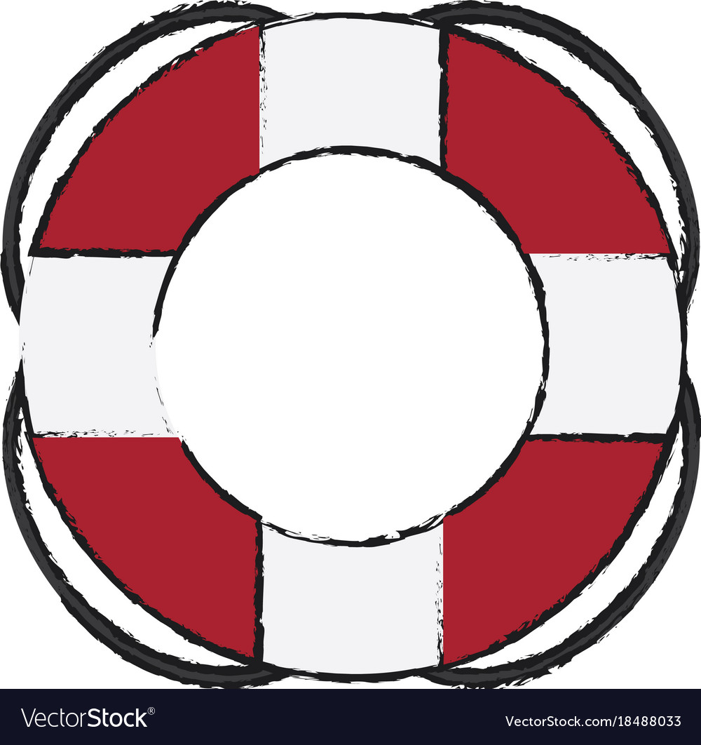 Safety float icon Royalty Free Vector Image - VectorStock