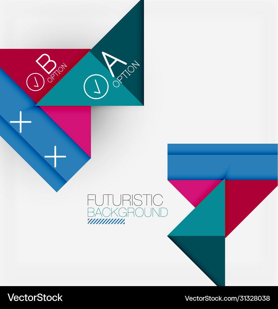 Abstract background geometric business Royalty Free Vector