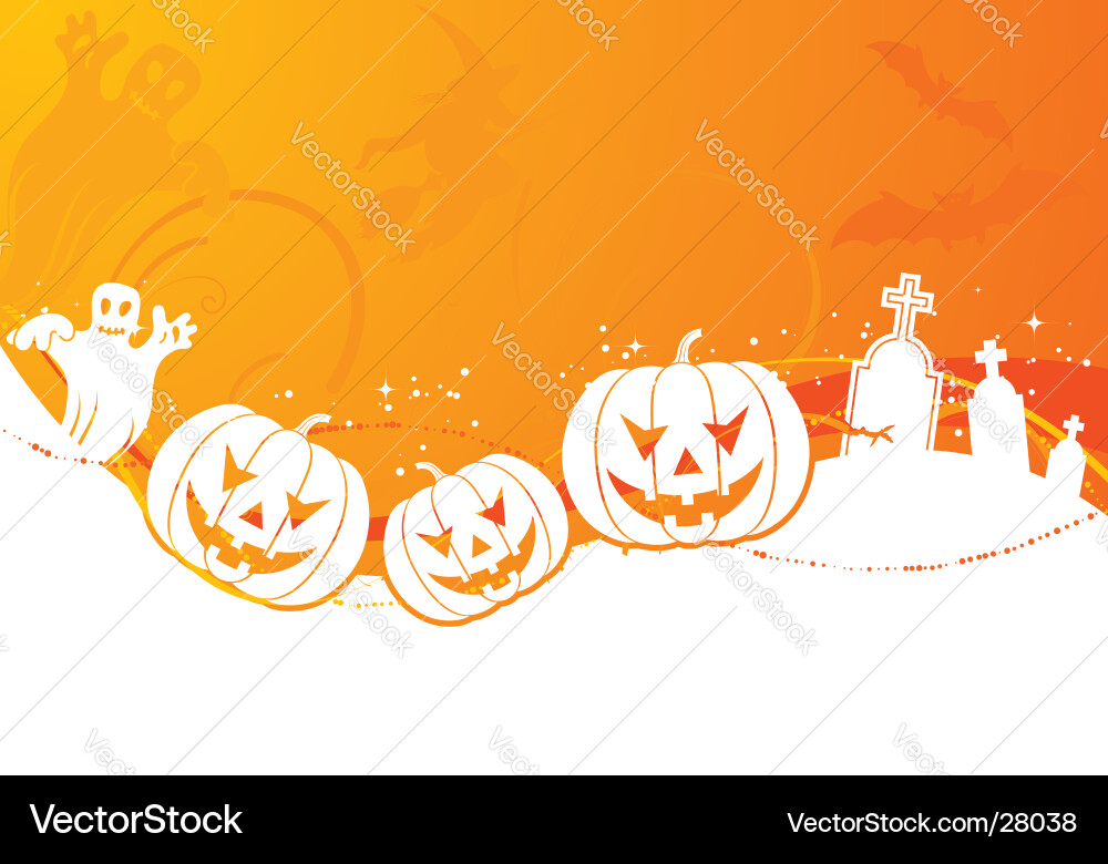 Background halloween Royalty Free Vector Image