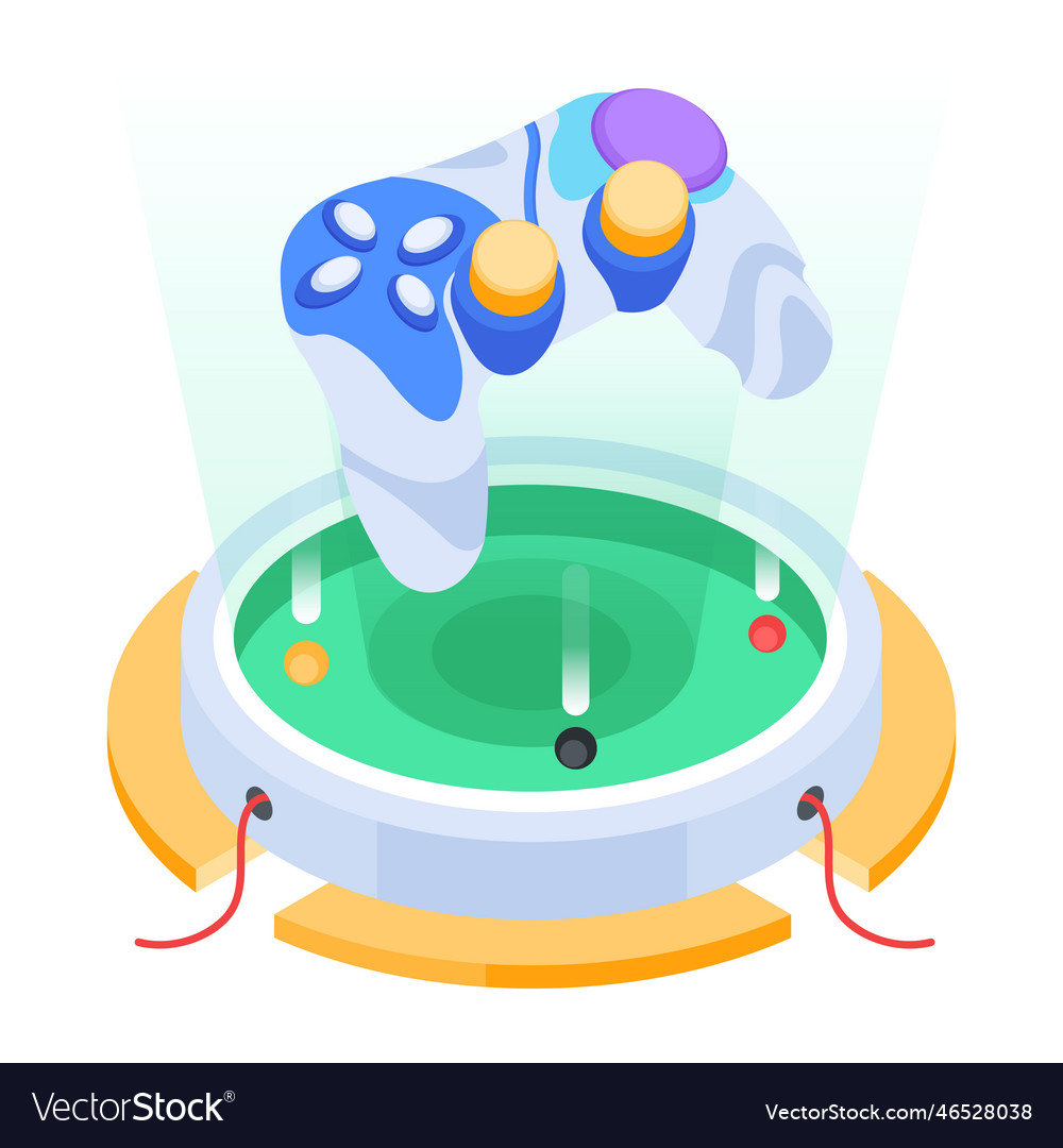 Vr controller Royalty Free Vector Image - VectorStock