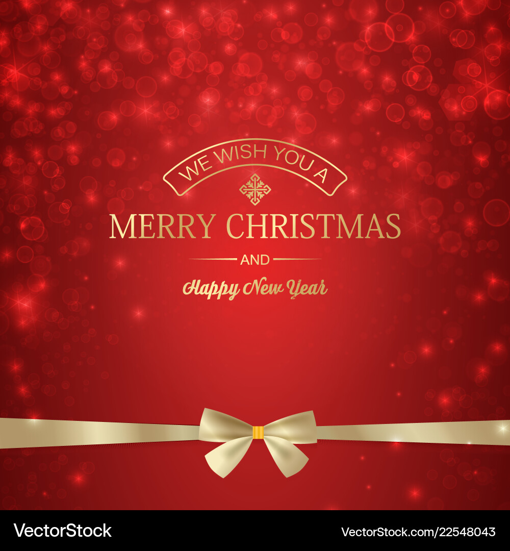 Happy new year winter poster Royalty Free Vector Image