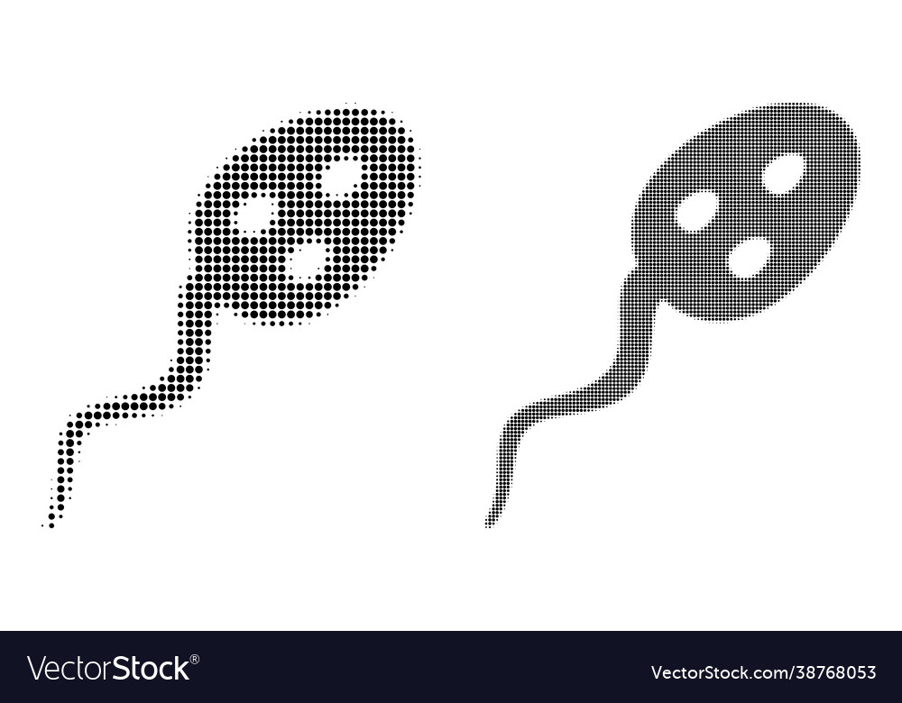 Pixel halftone vibrion microbe icon Royalty Free Vector Pixel halftone vibrion microbe icon Royalty Free Vector
