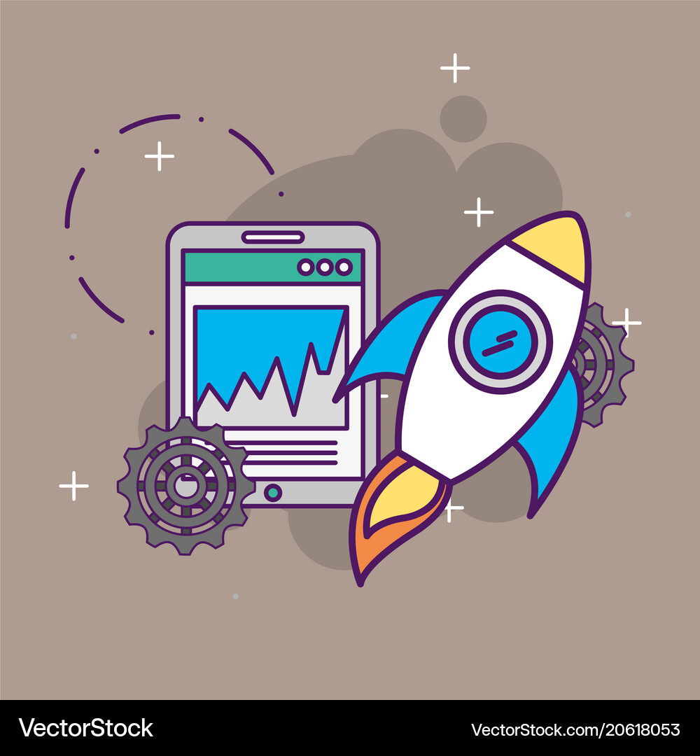 Start up business Royalty Free Vector Image - VectorStock