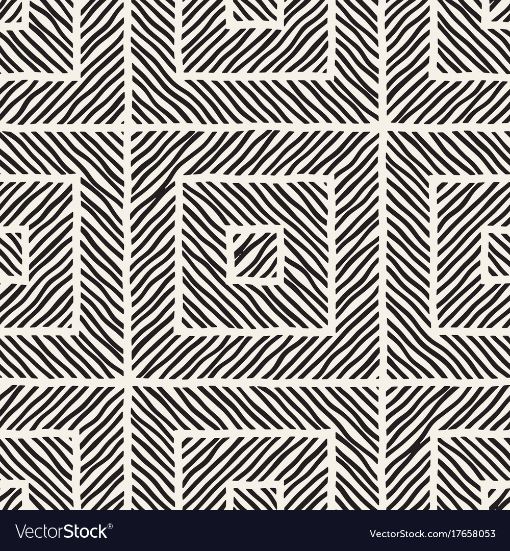 Zigzag Tribal Pattern Royalty Free Vector Image