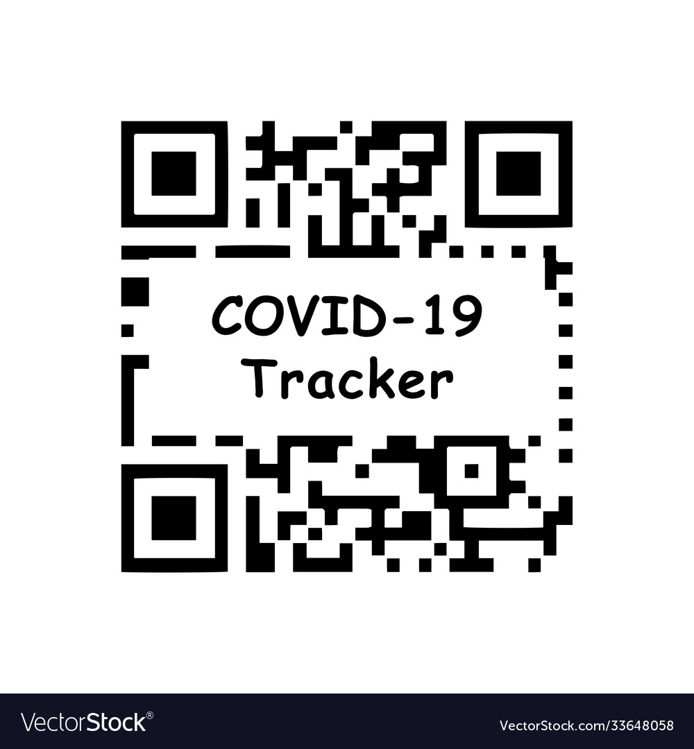 1352 covid-19 tracker Royalty Free Vector Image