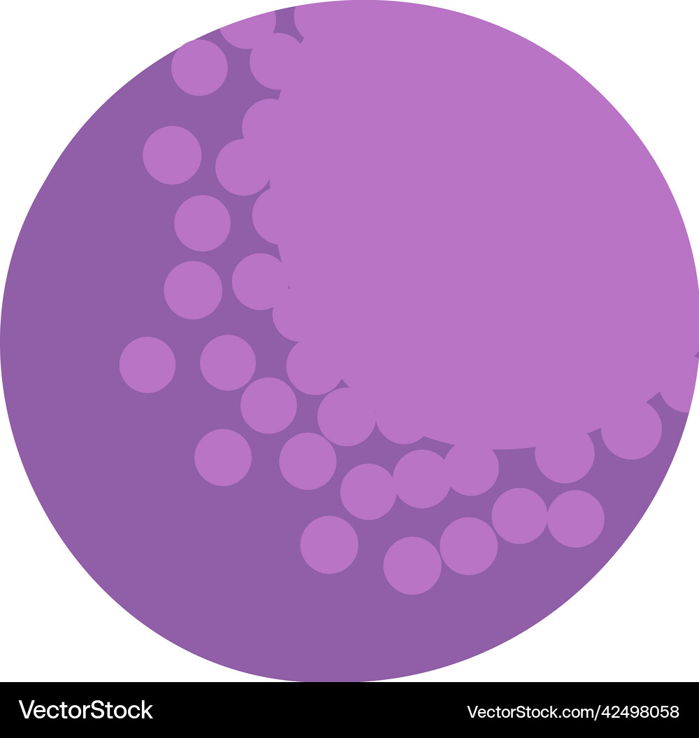 Watercolor dot icon cartoon circle shape Vector Image