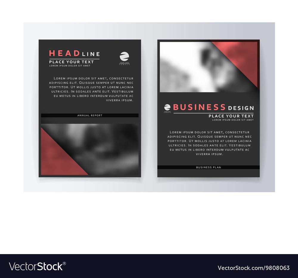 Layout design template Royalty Free Vector Image