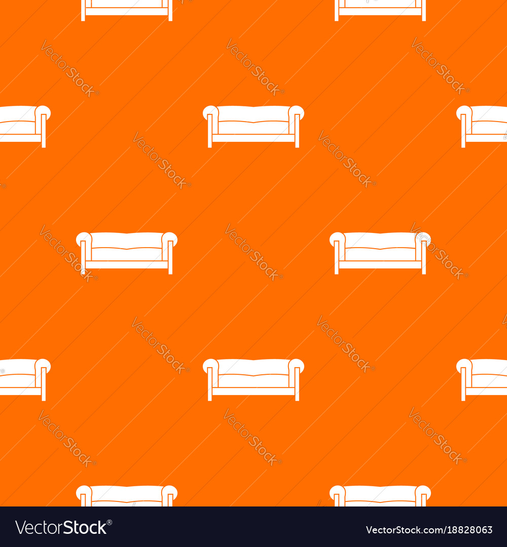 Sofa pattern seamless Royalty Free Vector Image