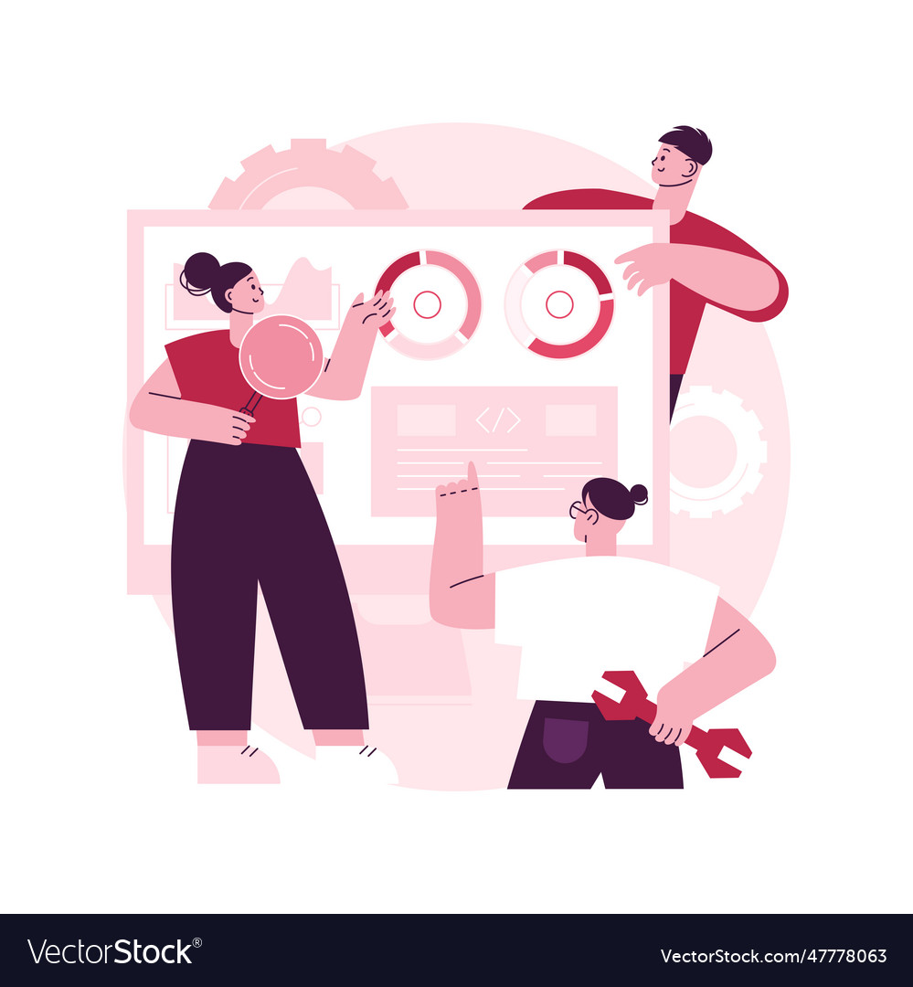 System software development abstract concept Vector Image System software development abstract concept Vector Image