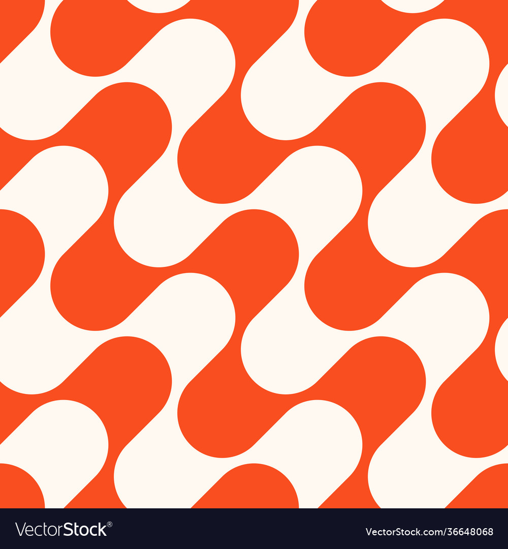 Seamless pattern repeating geometric elements Vector Image