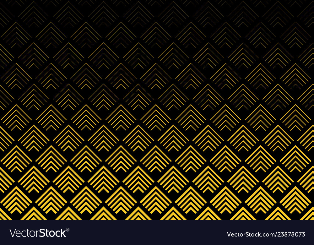 Abstract gold color chevron lines pattern Vector Image Abstract gold color chevron lines pattern Vector Image