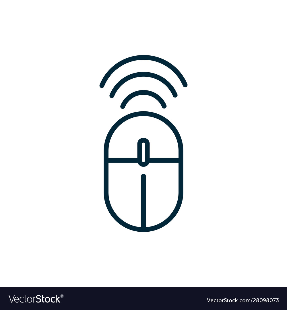 Mouse software internet things icon Royalty Free Vector