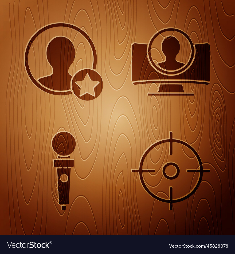 Set target sport premium create account screen Vector Image Set target sport premium create account screen Vector Image
