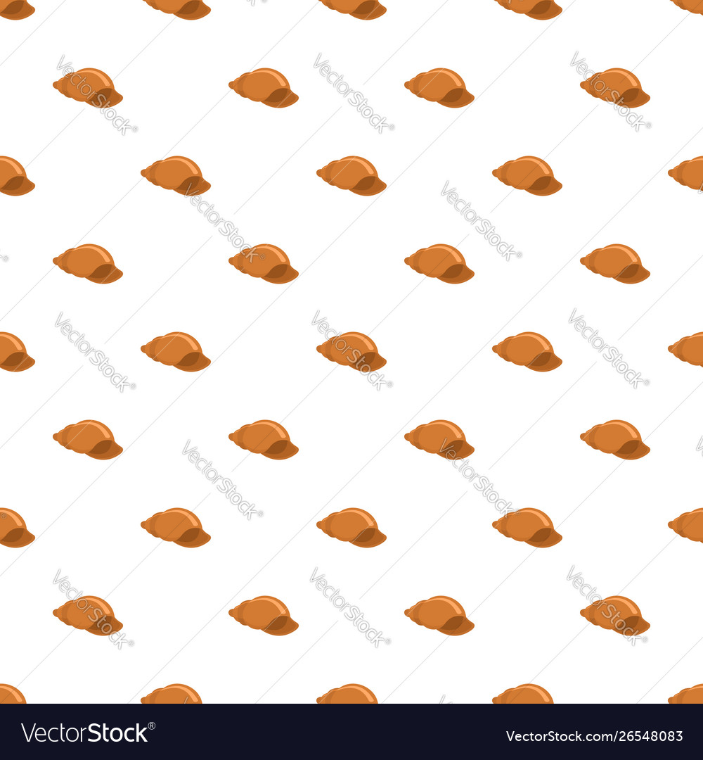 Small shell pattern seamless Royalty Free Vector Image